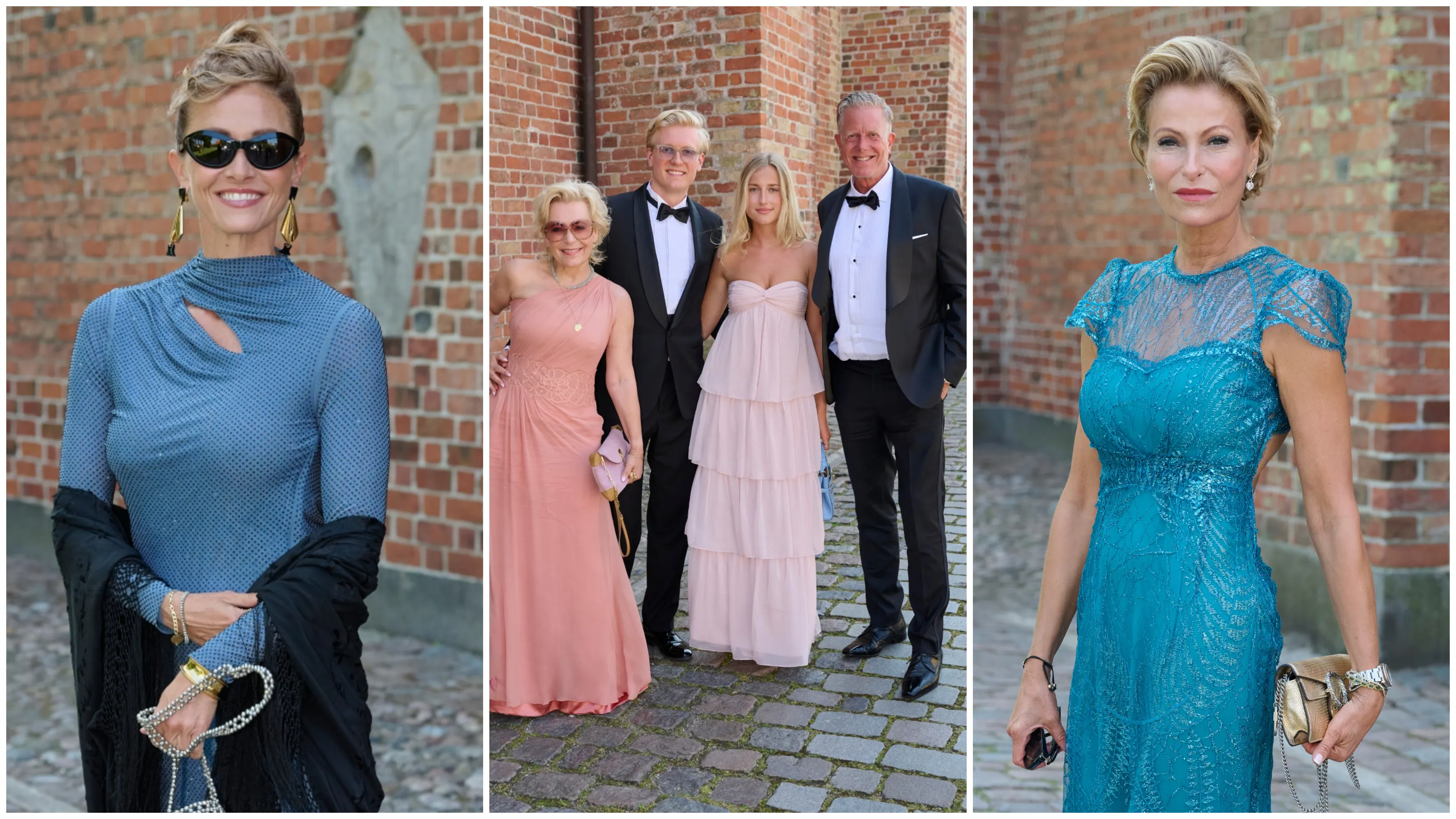 Se billederne: Celebre gæster til Nicolai Zobel og Hannahs glamourøse ...