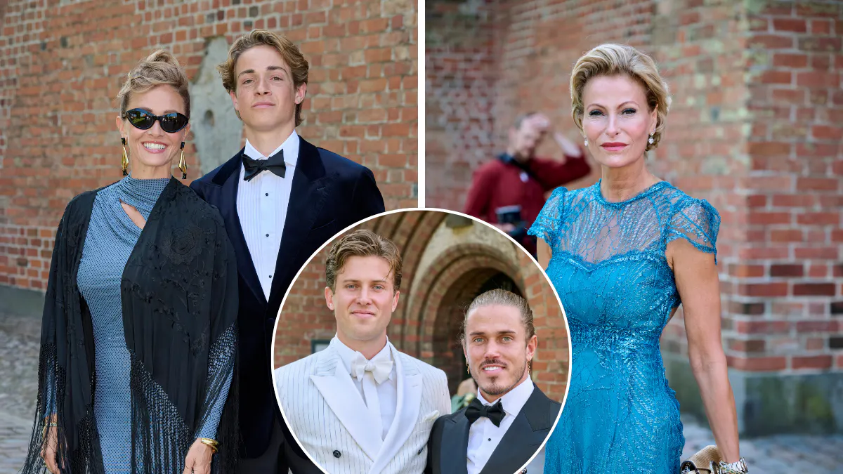 Stilfuld familie: Nicolai Zobel samlede sine søskende til stor ...