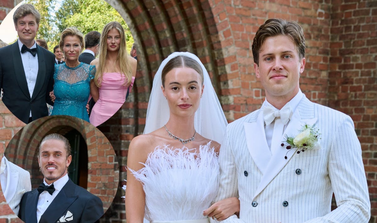 Se billederne: Zobel-familien samlet til celebert familiebryllup ...