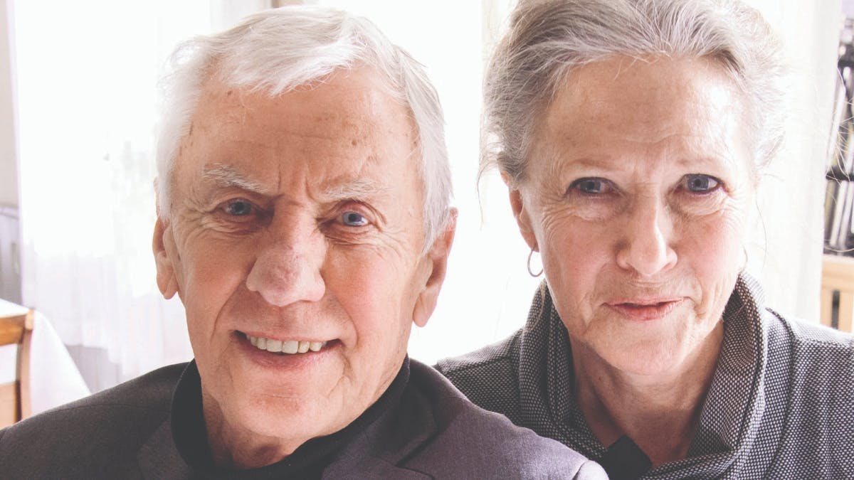 Poul Hüttel fylder 90: Da Birthe Neumann mødte ham første gang, fandt ...