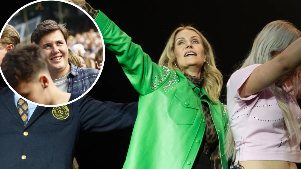 Skete foran kronprins Christian: Helle Thorning gav den gas på scenen ...