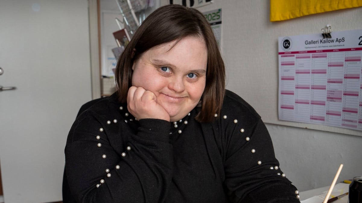 Det bliver ikke større: Stine Kailow udstiller sine malerier på Det Kgl ...