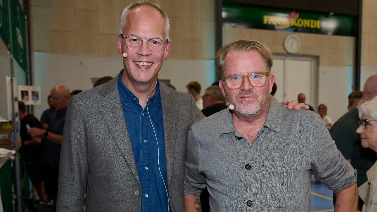 Sådan oplevede Dennis Ritter at være på scenen med Rolf Sørensen: Godt ...