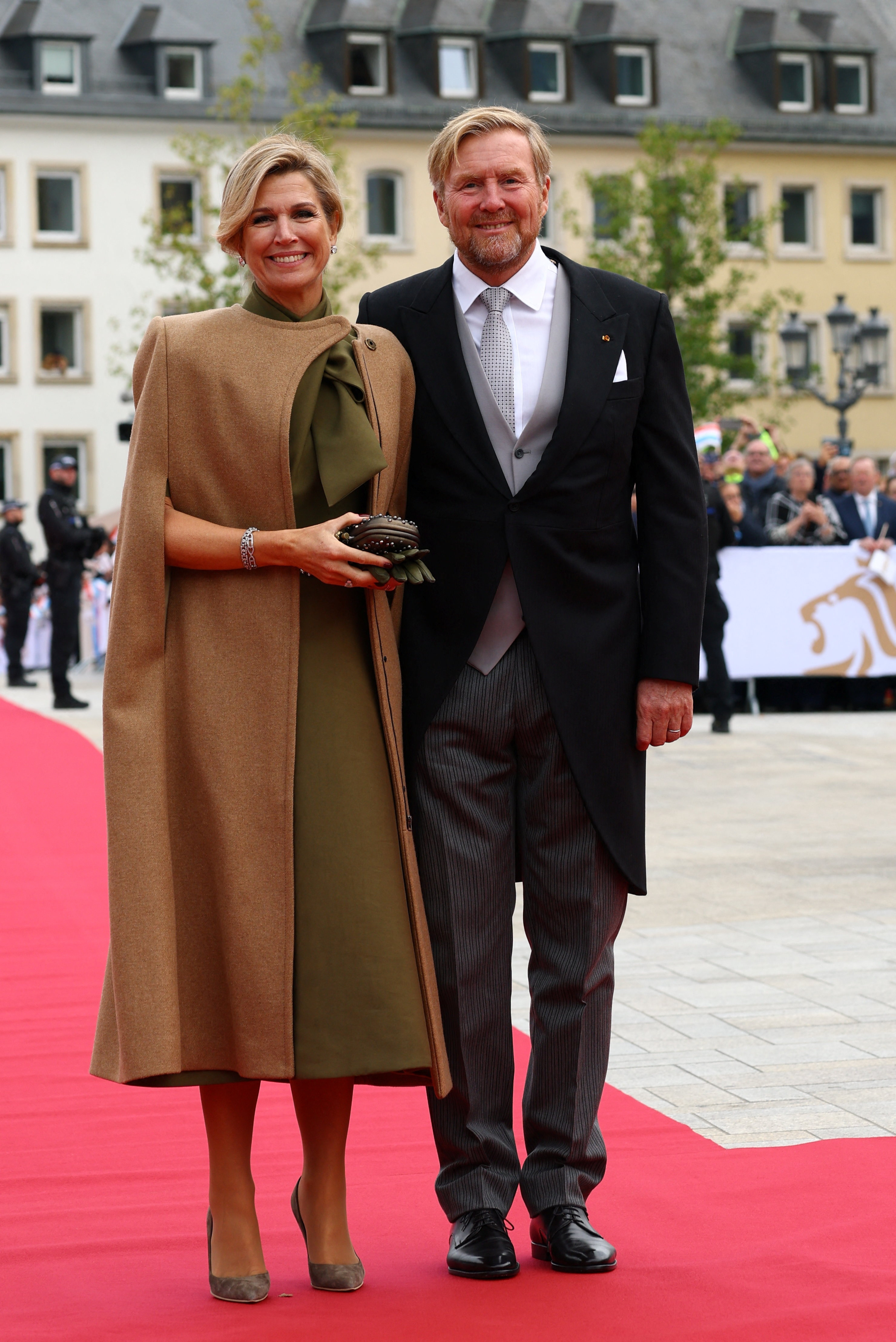 Dronning Maxima dukkede op i dansk design til tronskifte i Luxembourg ...