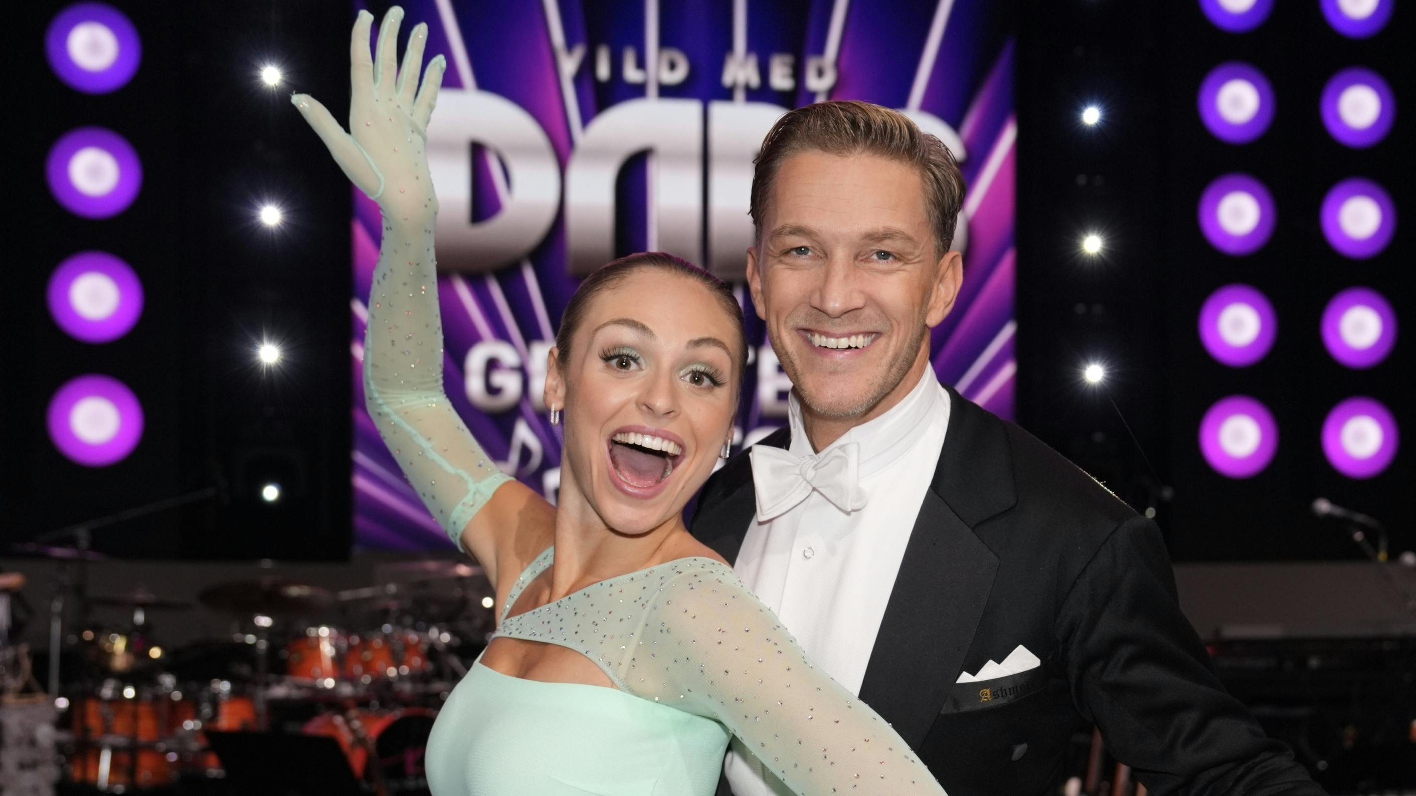 Det så du ikke på tv: Kys, kram og ballade under Vild med dans | BILLED-BLADET