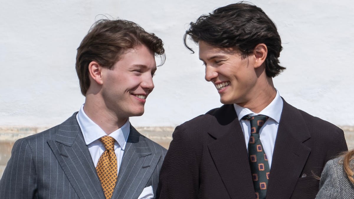 Lever vidt forskellige liv: Grev Nikolai og grev Felix har taget ...