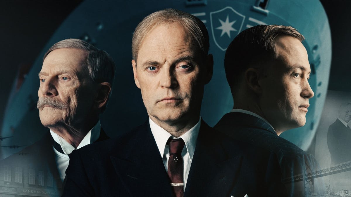 Han spiller den unge Mærsk DR's nye serie Dynastiet Mærsk: Her har du ...