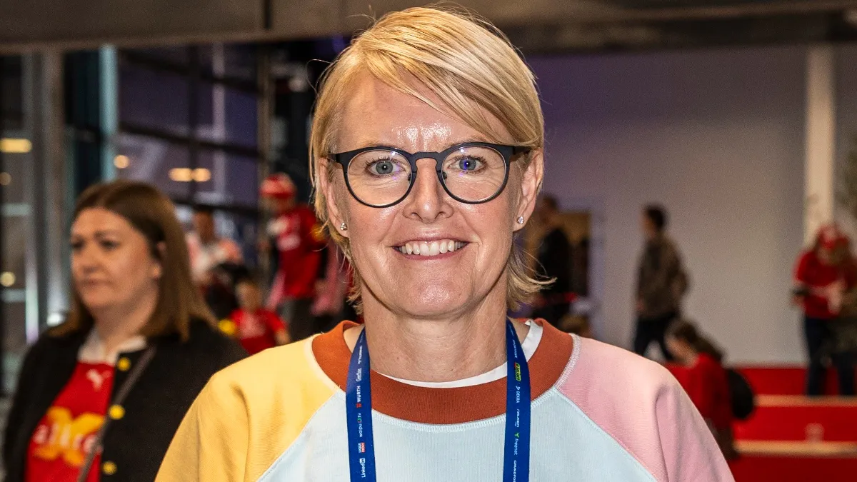 Jernlady med overskud: Camilla Andersen jubler | BILLED-BLADET