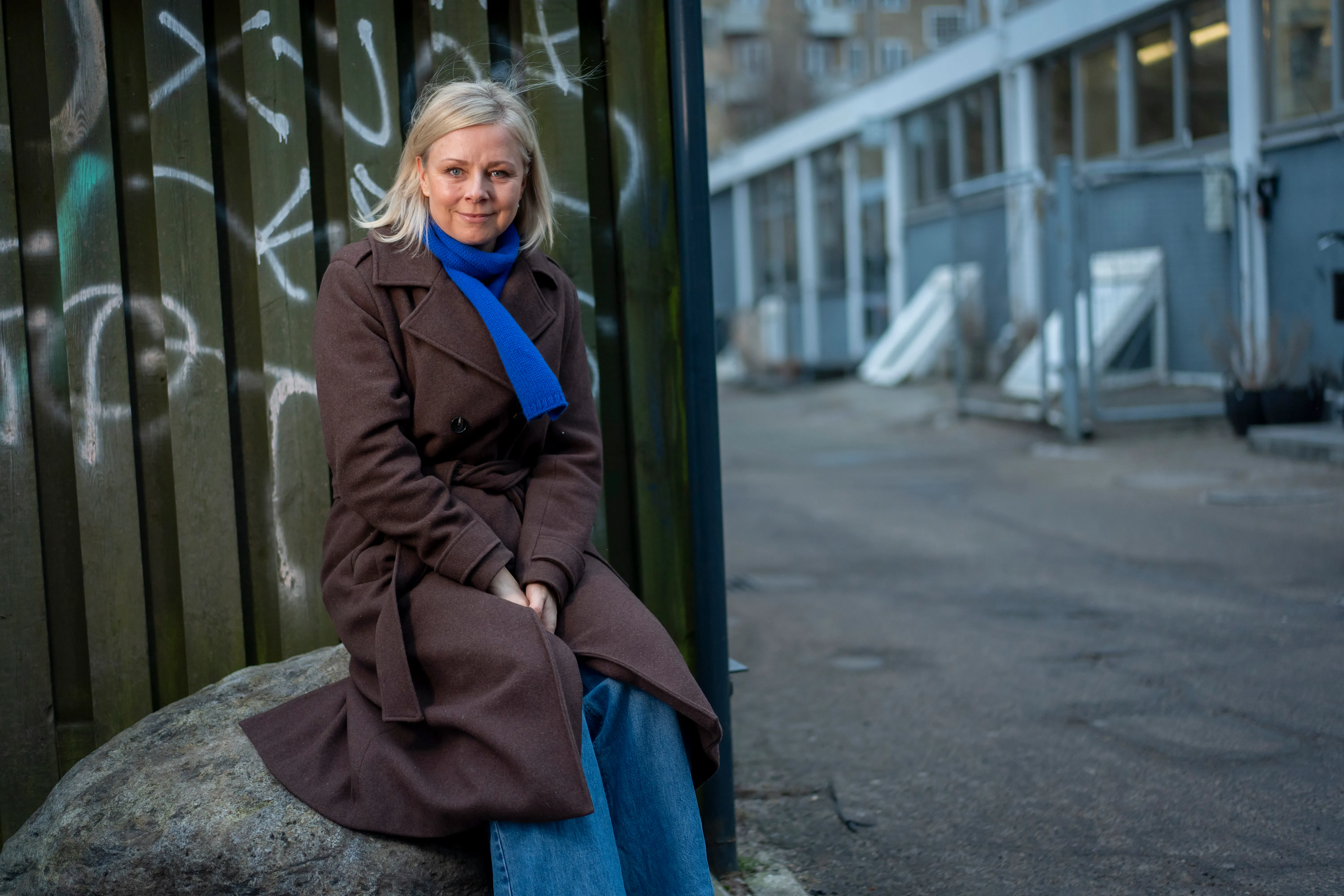 Lene Maria Christensen spiller hovedrollen i DR-serien Uniformen: Én ...