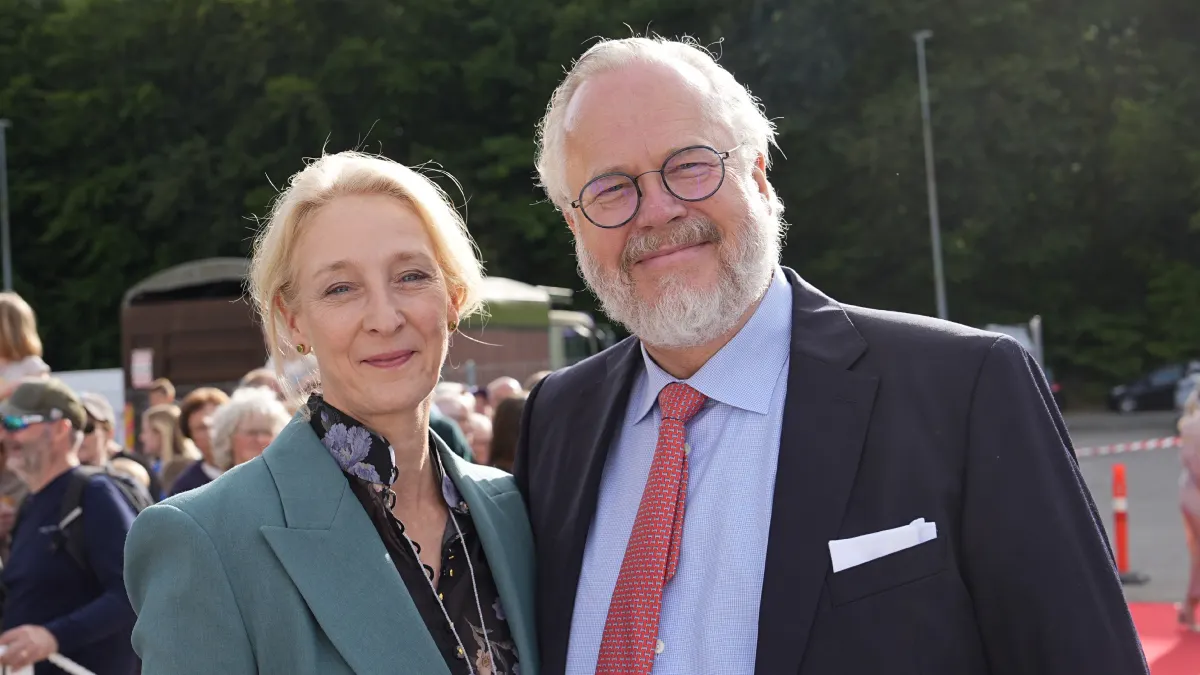 Grev Michael og prinsesse Alexandra deltog i reception på Kongeskibet ...