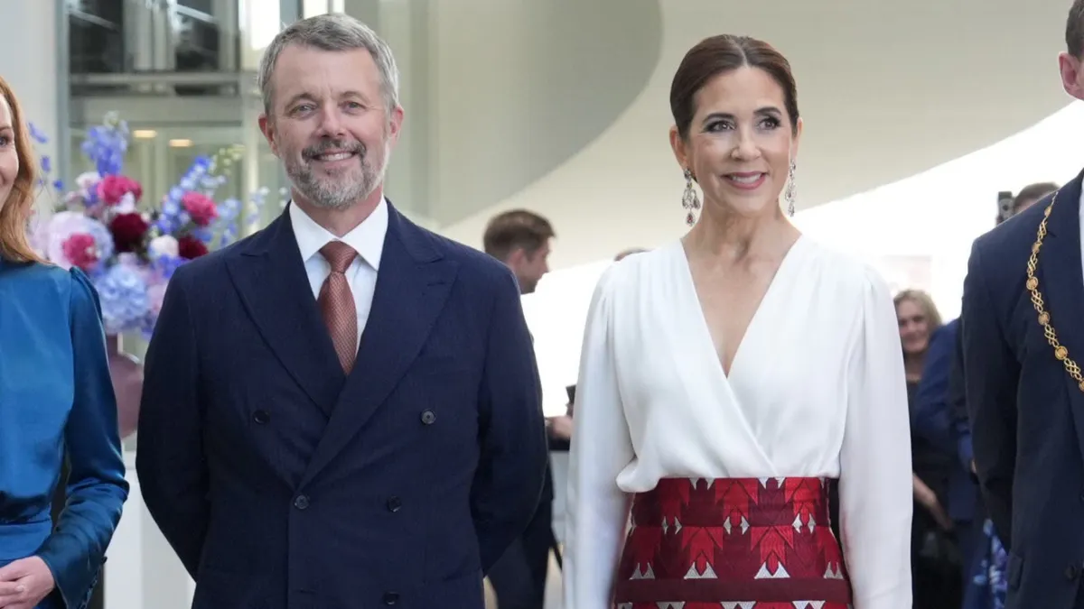 Fed aften i Aarhus: Frederik og Mary festede i selskab med guldhelte ...