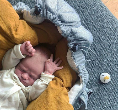 Se det dejlige billede: Maria Lucia viser sin baby | BILLED-BLADET