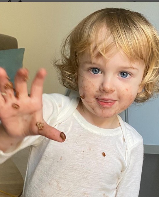 Se de sjove billeder: Lucas tager fusen på far Dennis Knudsen | BILLED ...