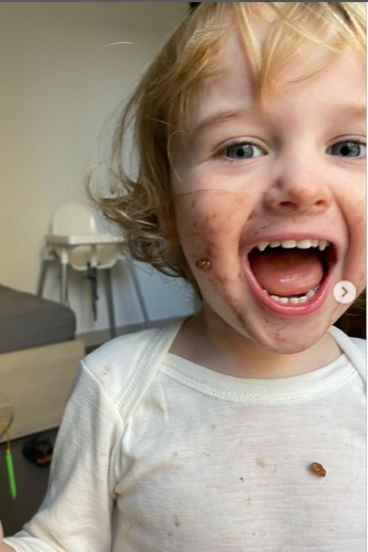 Se de sjove billeder: Lucas tager fusen på far Dennis Knudsen | BILLED ...