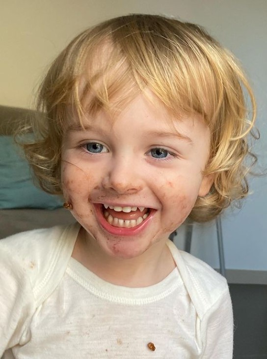 Se de sjove billeder: Lucas tager fusen på far Dennis Knudsen | BILLED ...