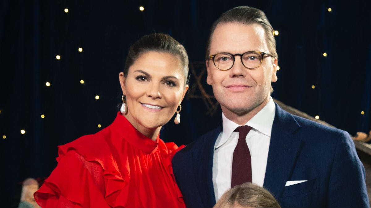 Victoria og Daniel laver sjov hjemme på Haga Slot | BILLED-BLADET