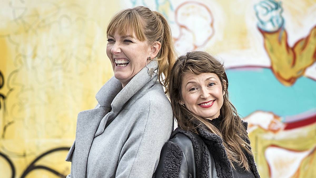 Makkerparret Ditte og Louise biografaktuelle til sommer | BILLED-BLADET