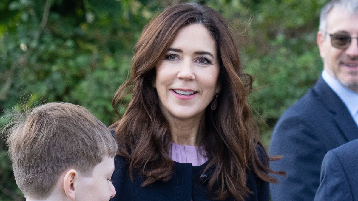 Kronprinsessen på job i Aarhus: Mary svarede på overraskende spørgsmål | BILLED-BLADET