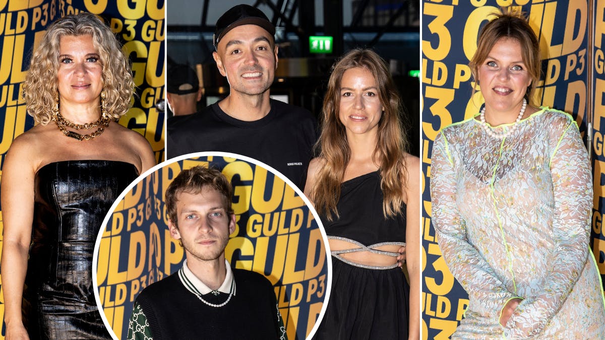 Se billederne fra den røde løber: Kendte gæster til P3 Guld | BILLED-BLADET