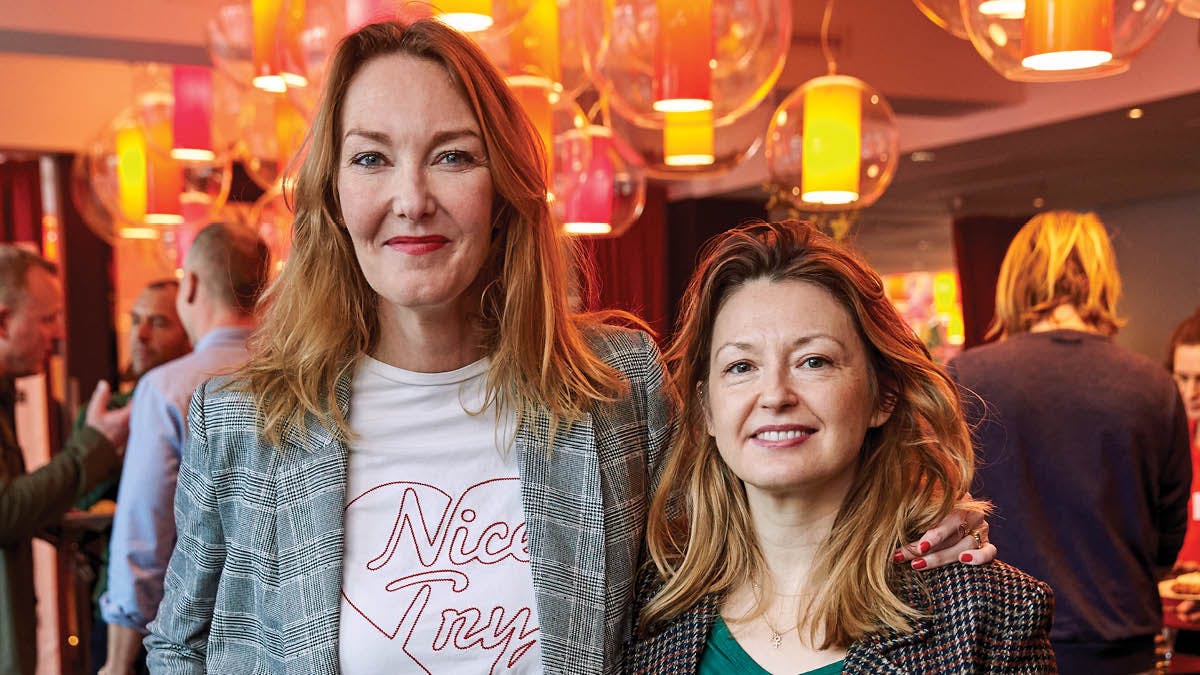 Ditte Hansen og Louise Mieritz er i gang med ny TV-serie | BILLED-BLADET