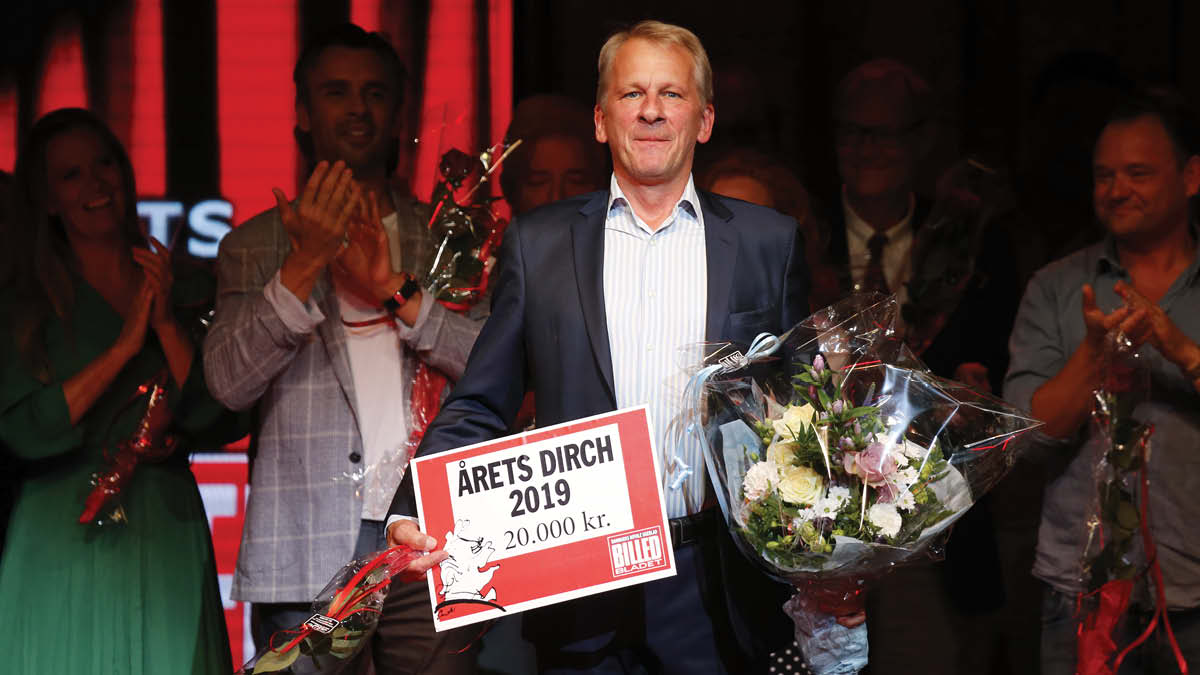 TILLYKKE: Henrik Kofoed vandt Årets Dirch | BILLED-BLADET