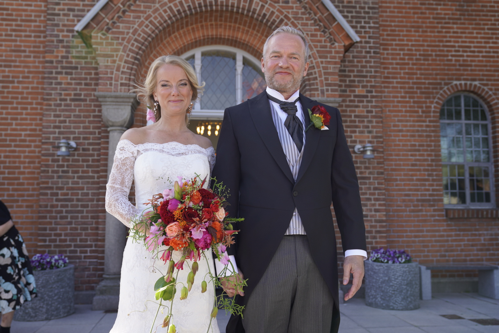 Romantisk bryllup: Politikeren Pernille Vermund gift | BILLED-BLADET