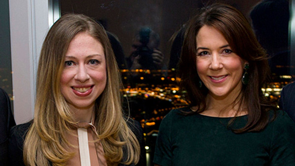 Kronprinsesse Mary mødte Clinton i New York | BILLED-BLADET