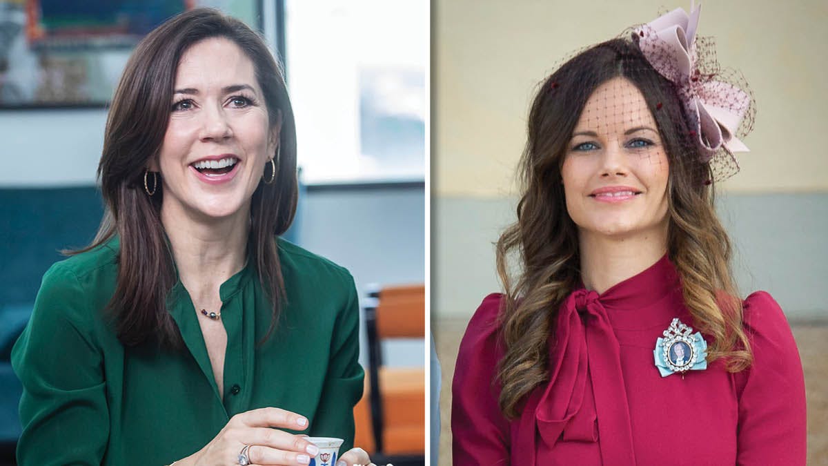 SE BILLEDET: Kronprinsesse Mary og prinsesse Sofia deler smag | BILLED-BLADET