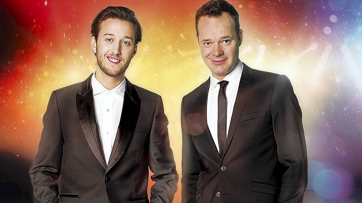 Esben Bjerre og Jacob Riising værter for Melodi Grand Prix 2015 ...