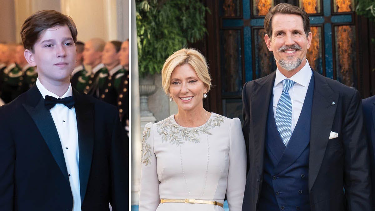 Pavlos og Marie-Chantals yngste søn: Kækt motiv på skoene springer i ...