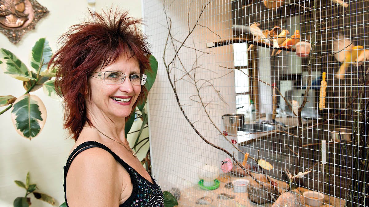 Sussi er glad for fugle: Vi har forår hele året | BILLED-BLADET