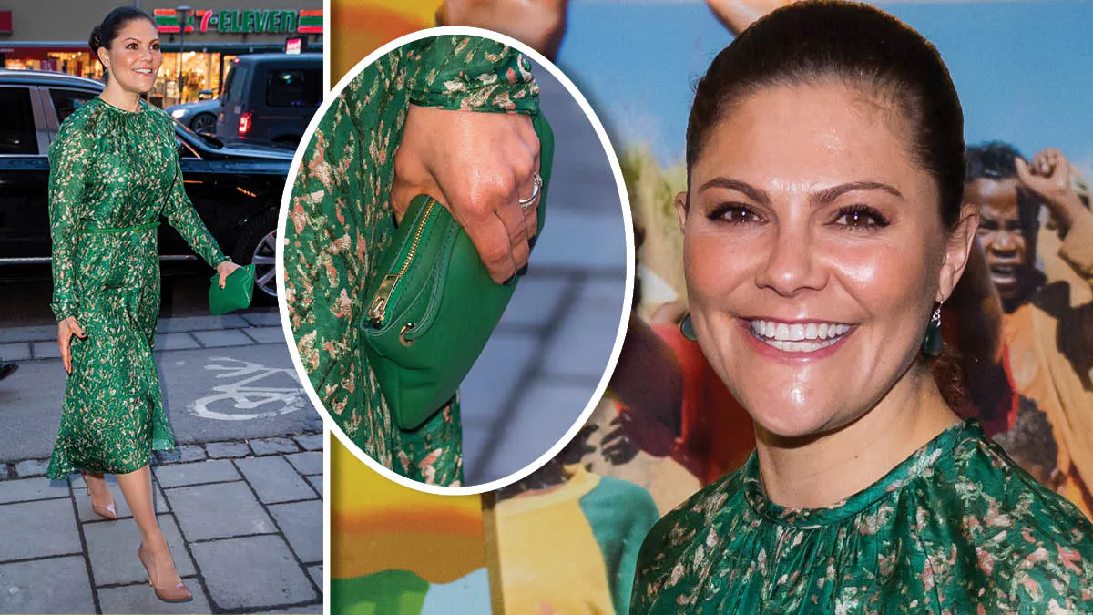 SE BILLEDERNE: Stilsikre kronprinsesse Victoria bar smuk kjole fra H&M ...