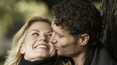 Lai Yde og Mie Moltke: Vores første kys | BILLED-BLADET