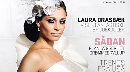 Se Laura Drasbæk stå brud | BILLED-BLADET