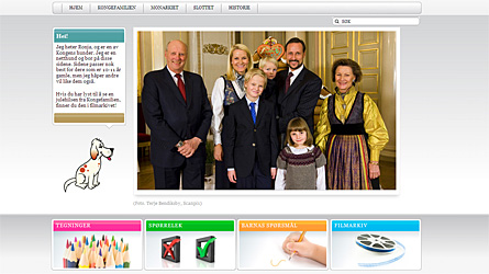 Norges kongehus laver hjemmeside for børn | BILLED-BLADET