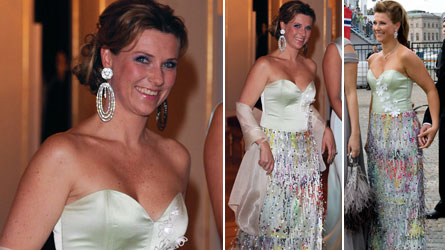 Prinsesse Märtha Louise til galla i genbrug | BILLED-BLADET
