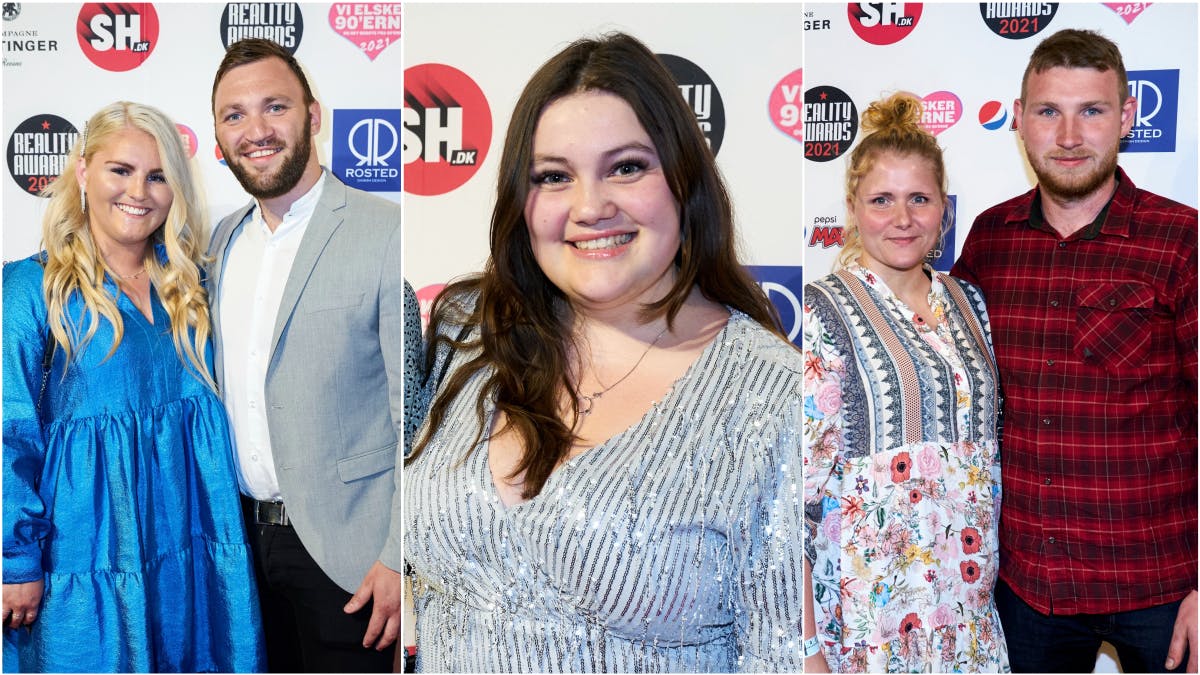 Se billederne: De kendte strømmede til Reality Awards | BILLED-BLADET