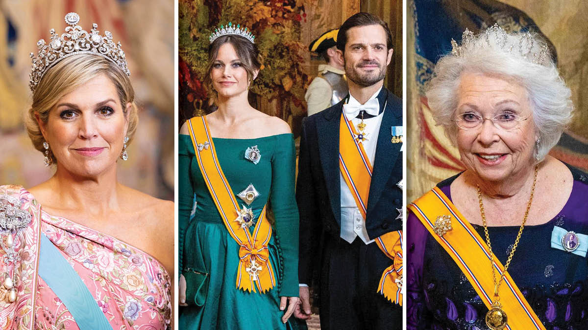 Det svenske kongehus indbød til galla på slottet: Se alle de kongelige ...