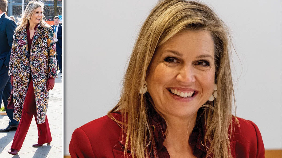 Se billederne: Maxima henrykkede i markant frakke | BILLED-BLADET