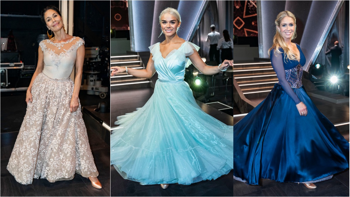 SE BILLEDERNE: Alle de smukke kjoler i Vild med dans-premieren | BILLED ...